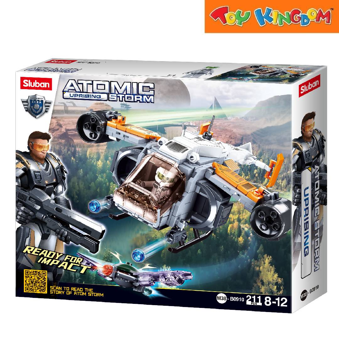 Sluban Atomic Uprising Storm Thunder Shipboard 211pcs Bricks