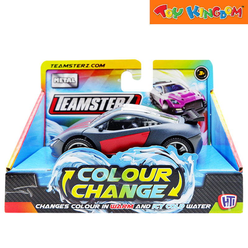 Teamsterz Colour Change Car Gray 4 Inch Die-cast | Toy Kingdom
