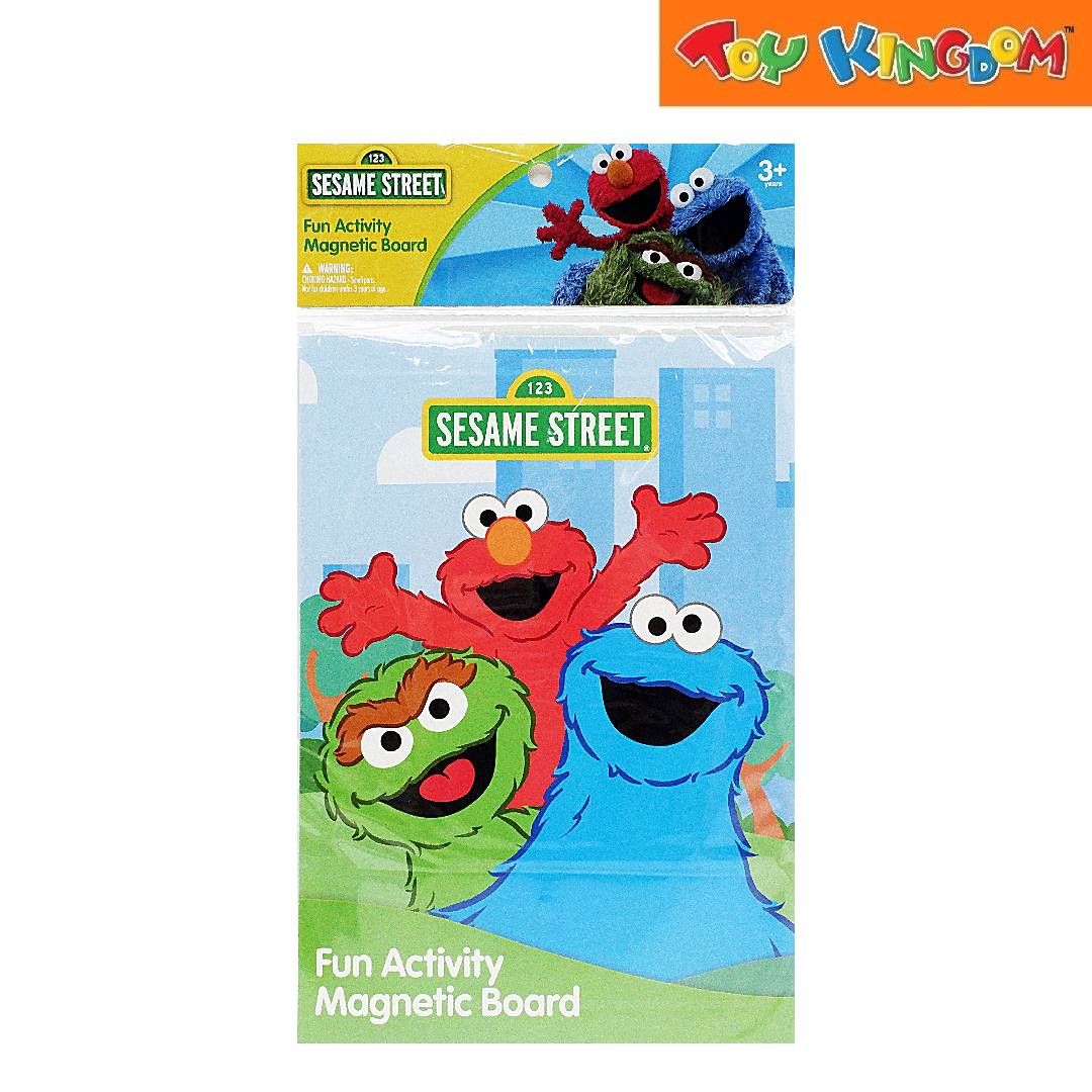 Sesame Street Fun Activity Magnetic Board – Toy Kingdom