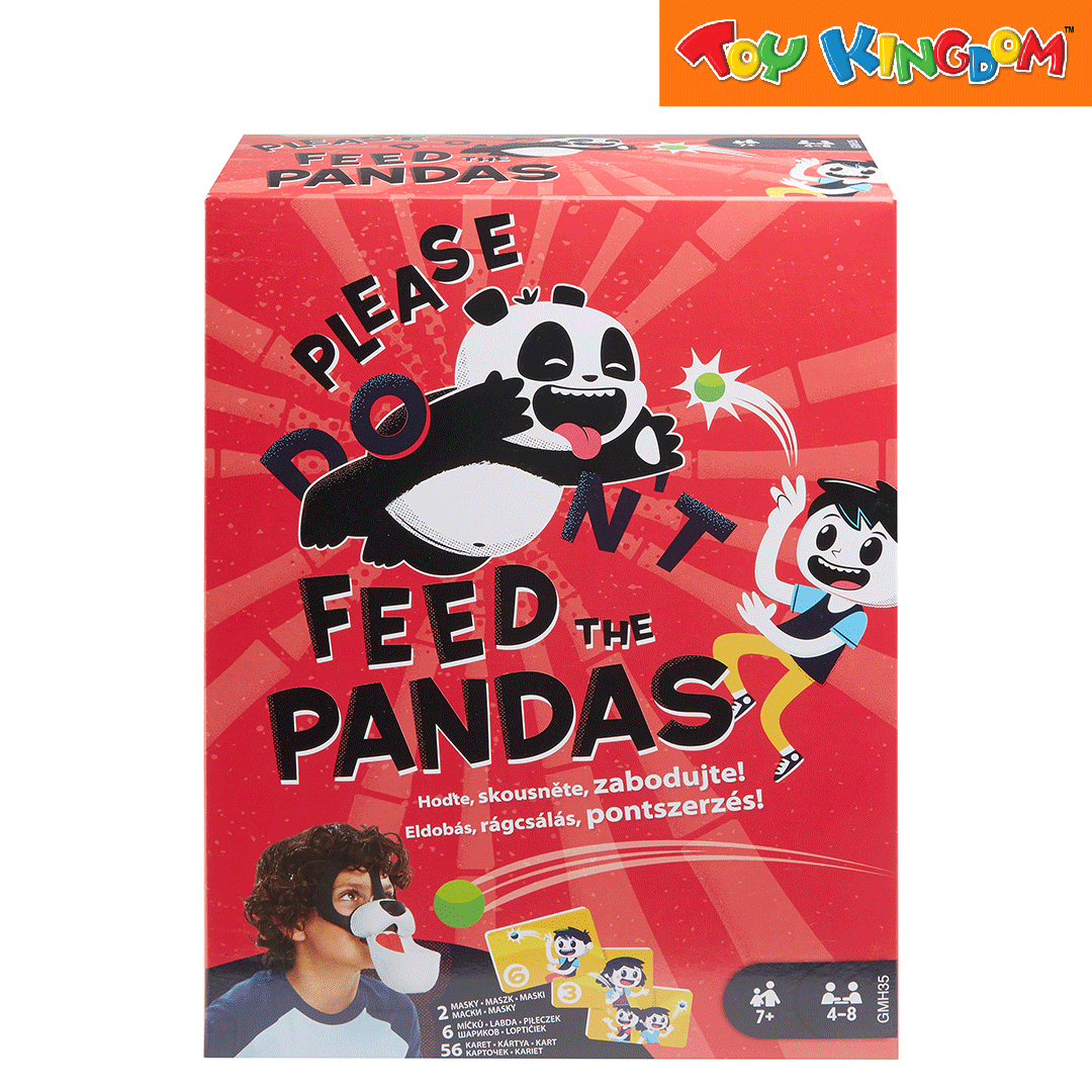 Mattel Games Please Don't Feed the Pandas Game for Kids
