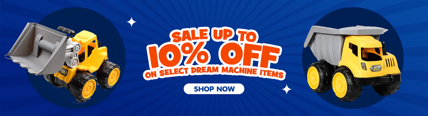 Buy Dream Machine Construction Vehicle Toys | Toy Kingdom