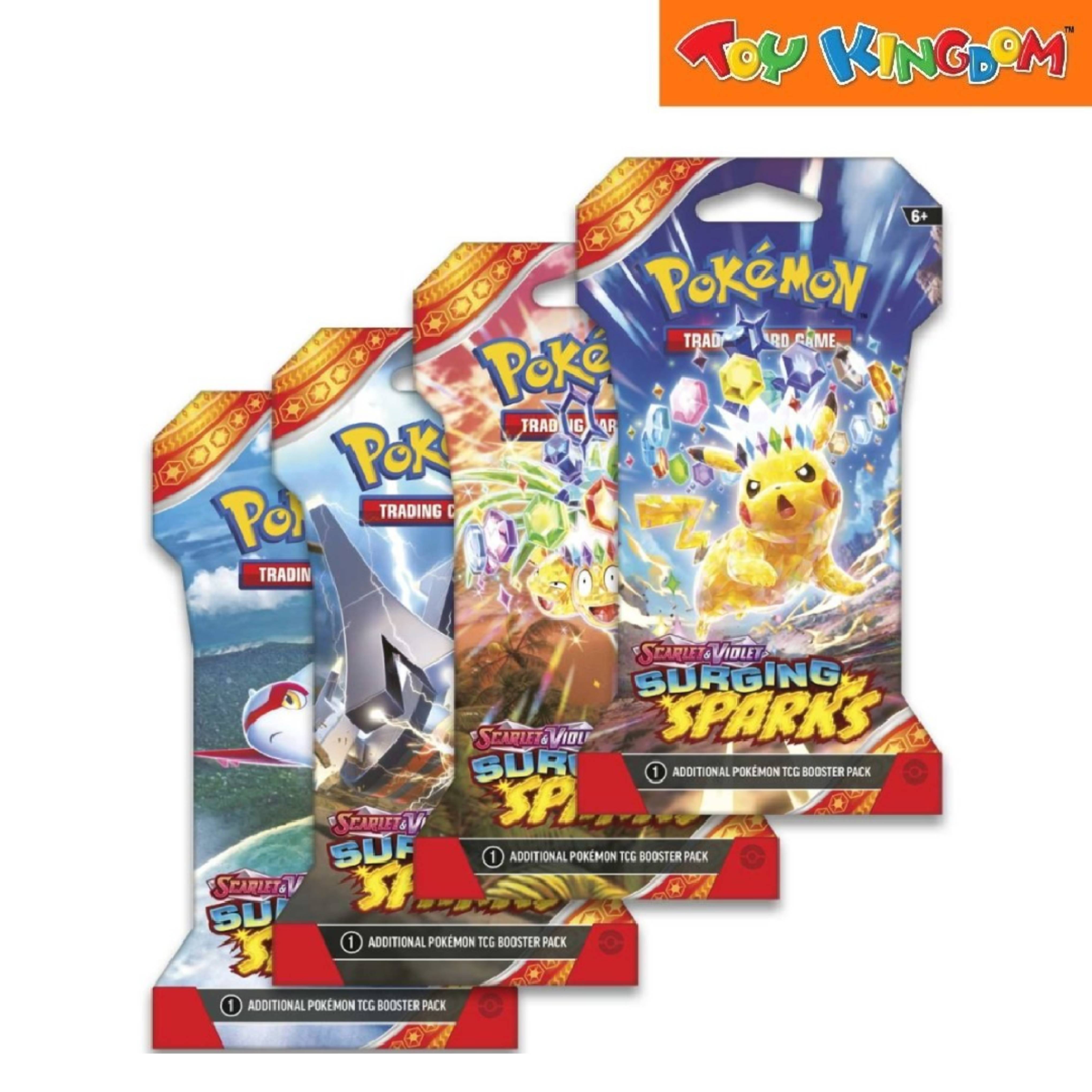 Pokemon SV8 Surging Sparks TCG Booster 4 Sets Trading Card Game