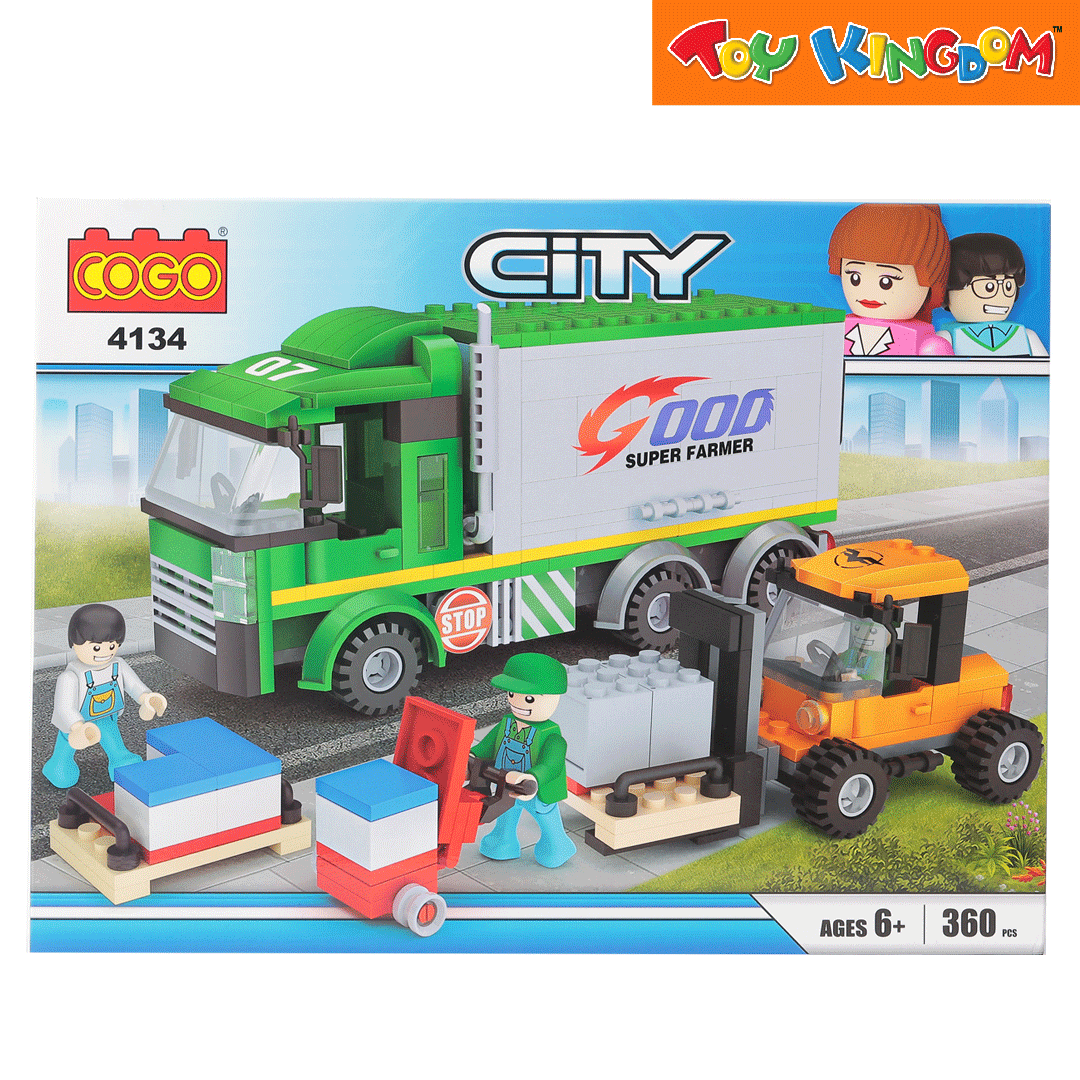 Cogo City Super Farmer Building Blocks | Toy Kingdom