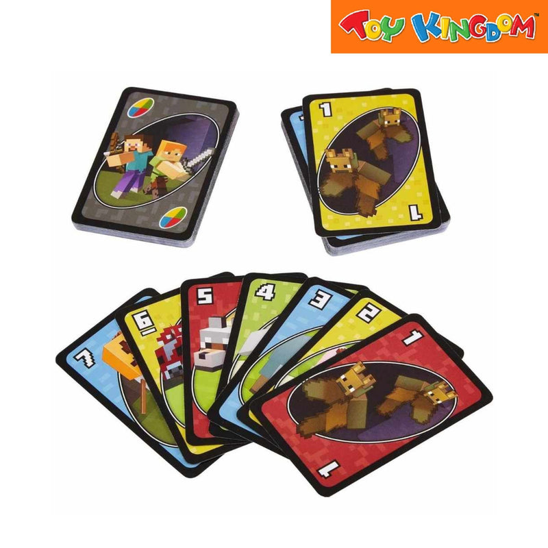 Mattel Games UNO Minecraft Card Game – Toy Kingdom