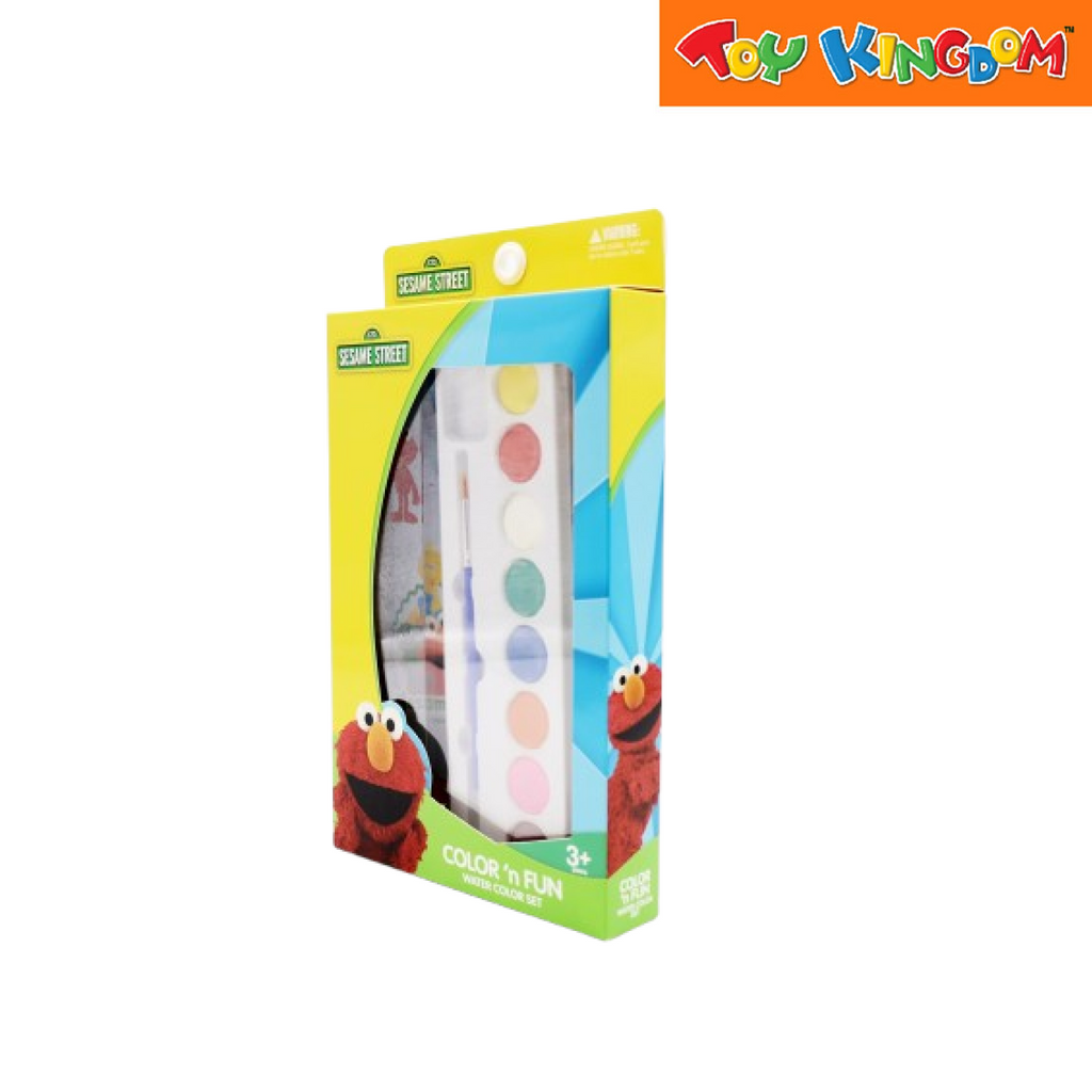Sesame Street Color N Fun Water Color Set – Toy Kingdom