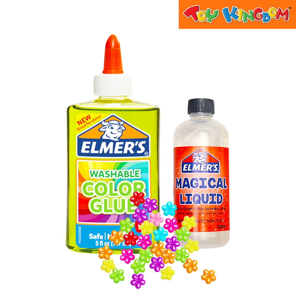 Elmer's Slime Time! Green Fancy Slime Kit | Toy Kingdom