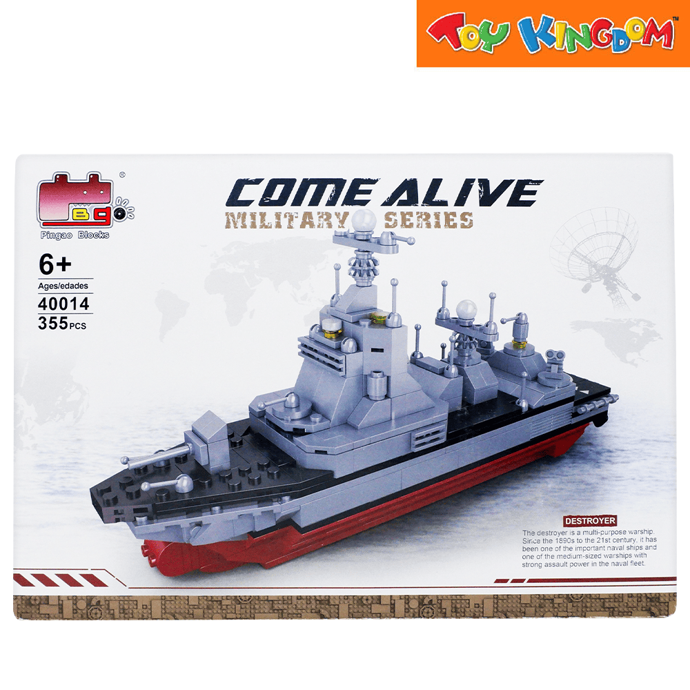 Pingao Blocks 40014 Come Alive Military Series 355 pcs Blocks