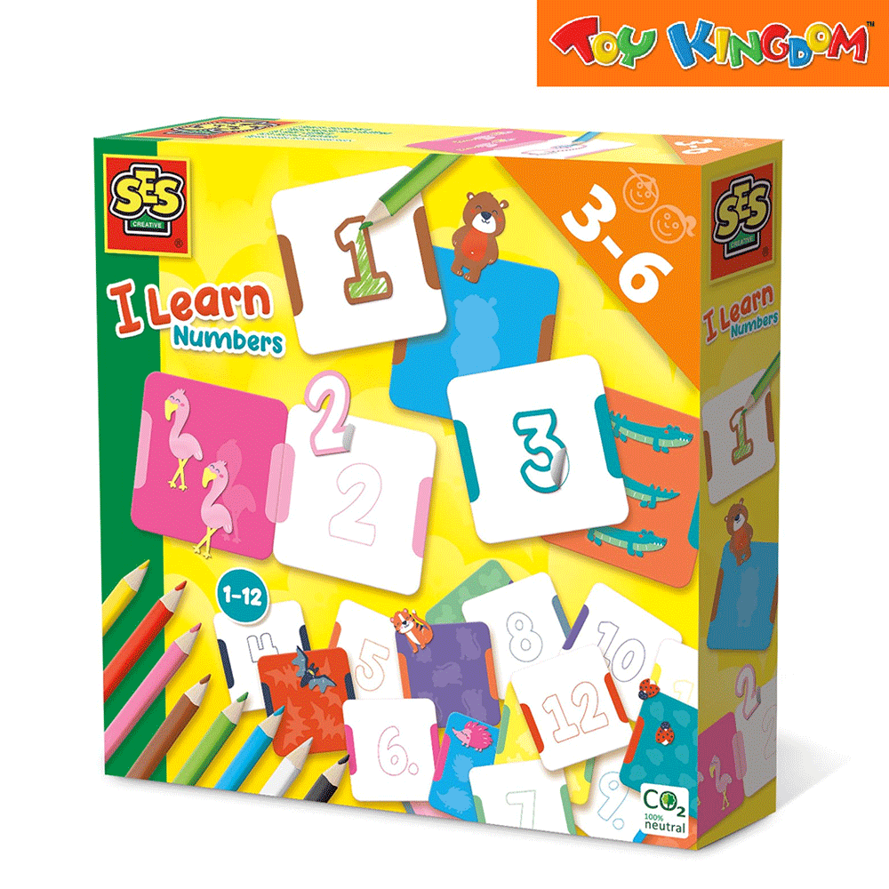 SES Creative I Learn Numbers Playset | Toy Kingdom