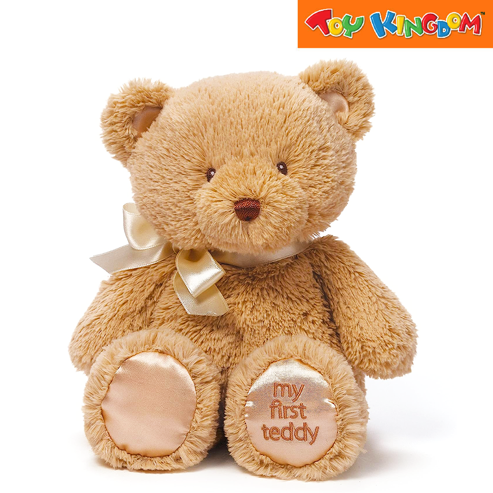 Gund My 1st Teddy Tan Brown 10 Inch Stuffed Toys | Toy Kingdom