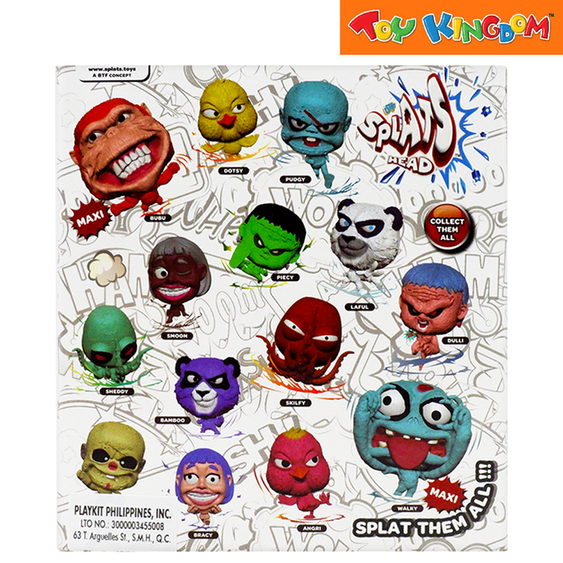 Splats Head Mix B Sheddy 11 cm Figure | Toy Kingdom