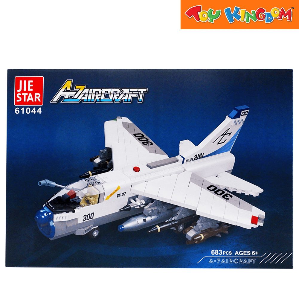 Jie Star 61044 Global City A7 Aircraft 683 Pcs Blocks | Toy Kingdom