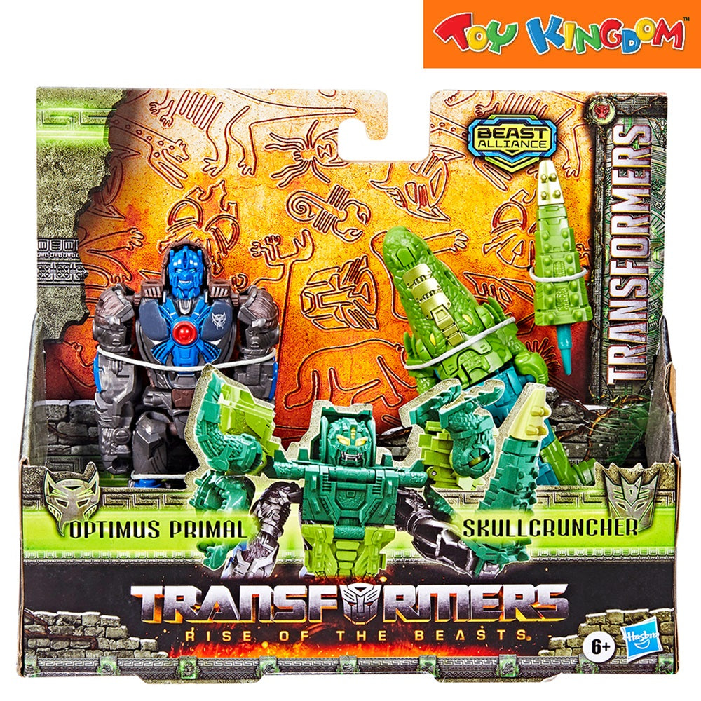 Transformers Mv7 New Transformation 20 Optimus Prime & SkullCruncher A ...