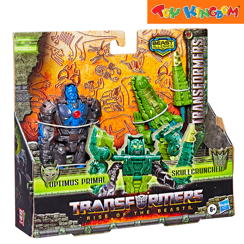 Transformers Mv7 New Transformation 20 Optimus Prime & SkullCruncher A