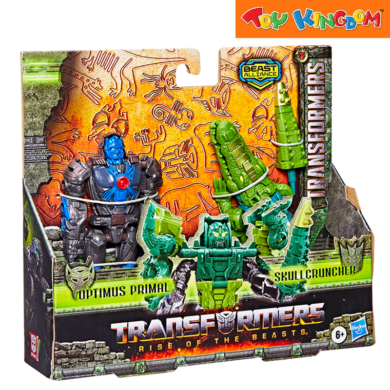 Transformers Mv7 New Transformation 20 Optimus Prime & SkullCruncher A
