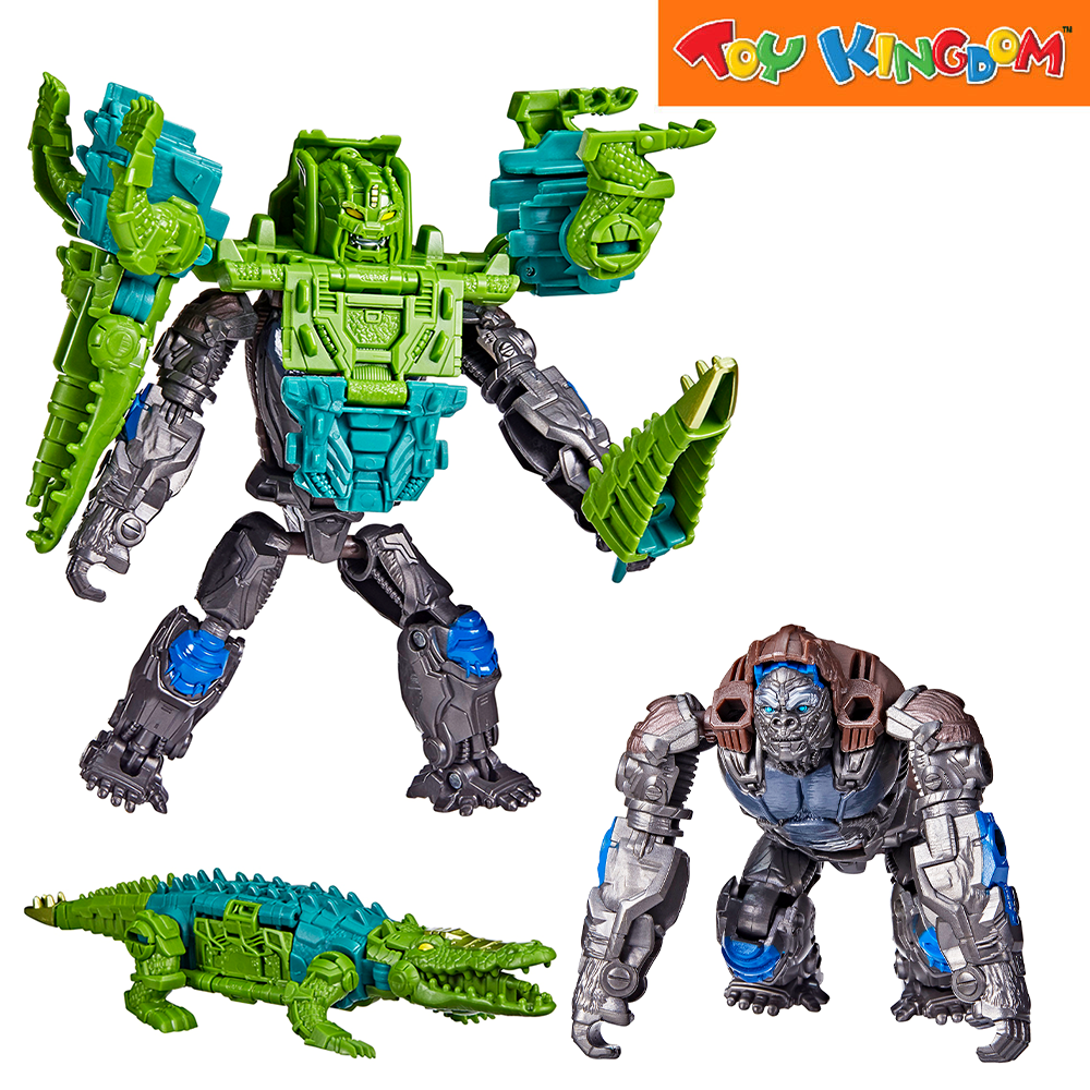 Transformers Mv7 New Transformation 20 Optimus Prime & SkullCruncher A