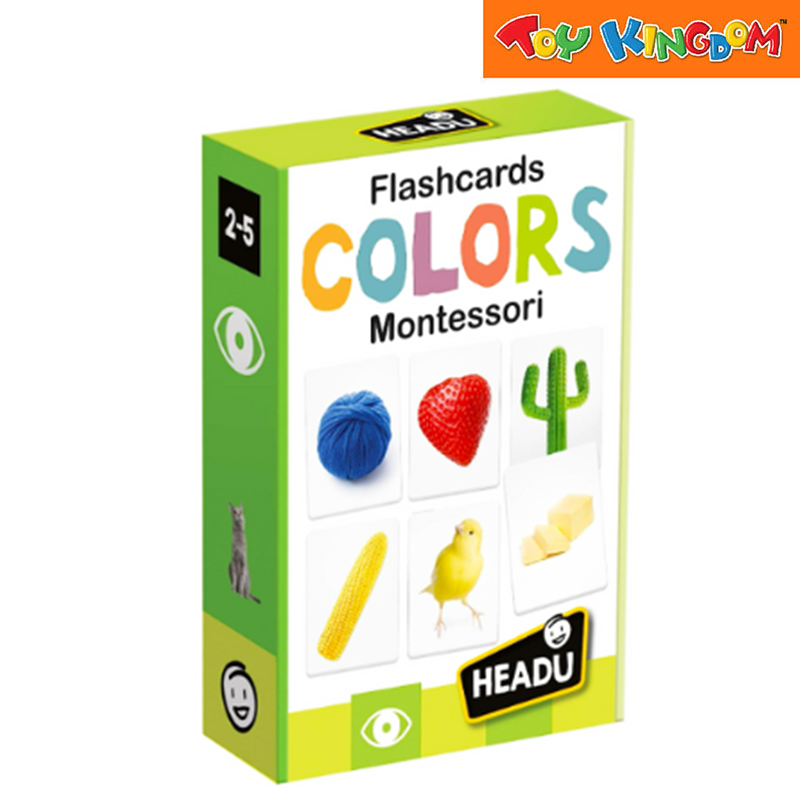 Headu Flashcards Colors Montessori | Toy Kingdom