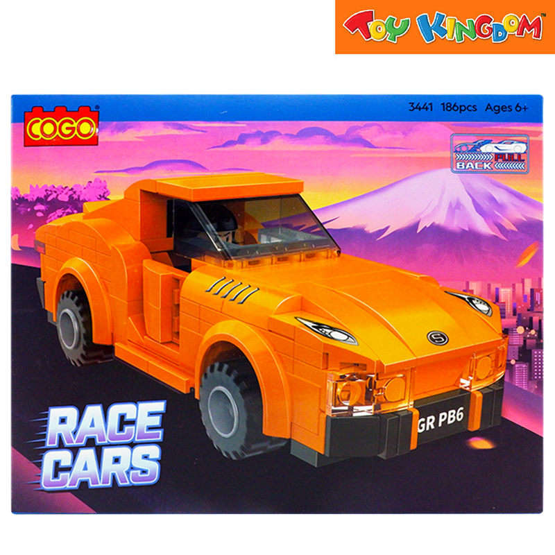 Cogo Race Cars 186pcs Building Blocks | Toy Kingdom