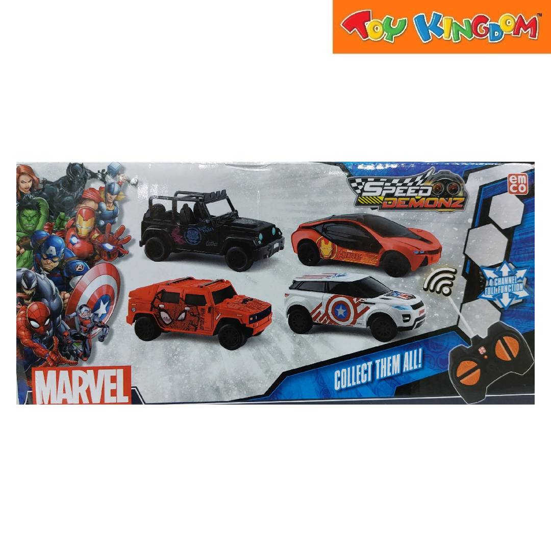 Marvel Speed Demonz Road Runner Spider-Man Jeep RC Die-cast