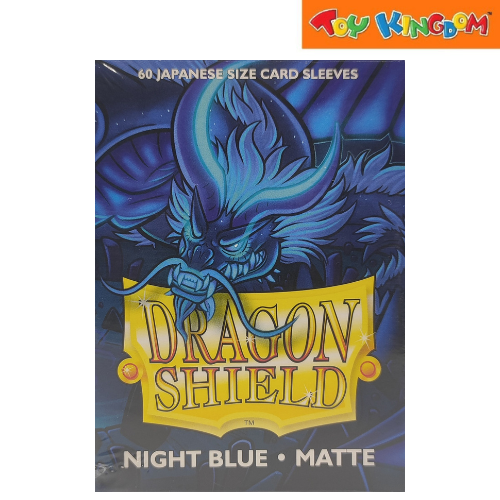Arcane Tinmen Dragon Shield Night Blue Matte 60 Japanese Size Card Sle ...
