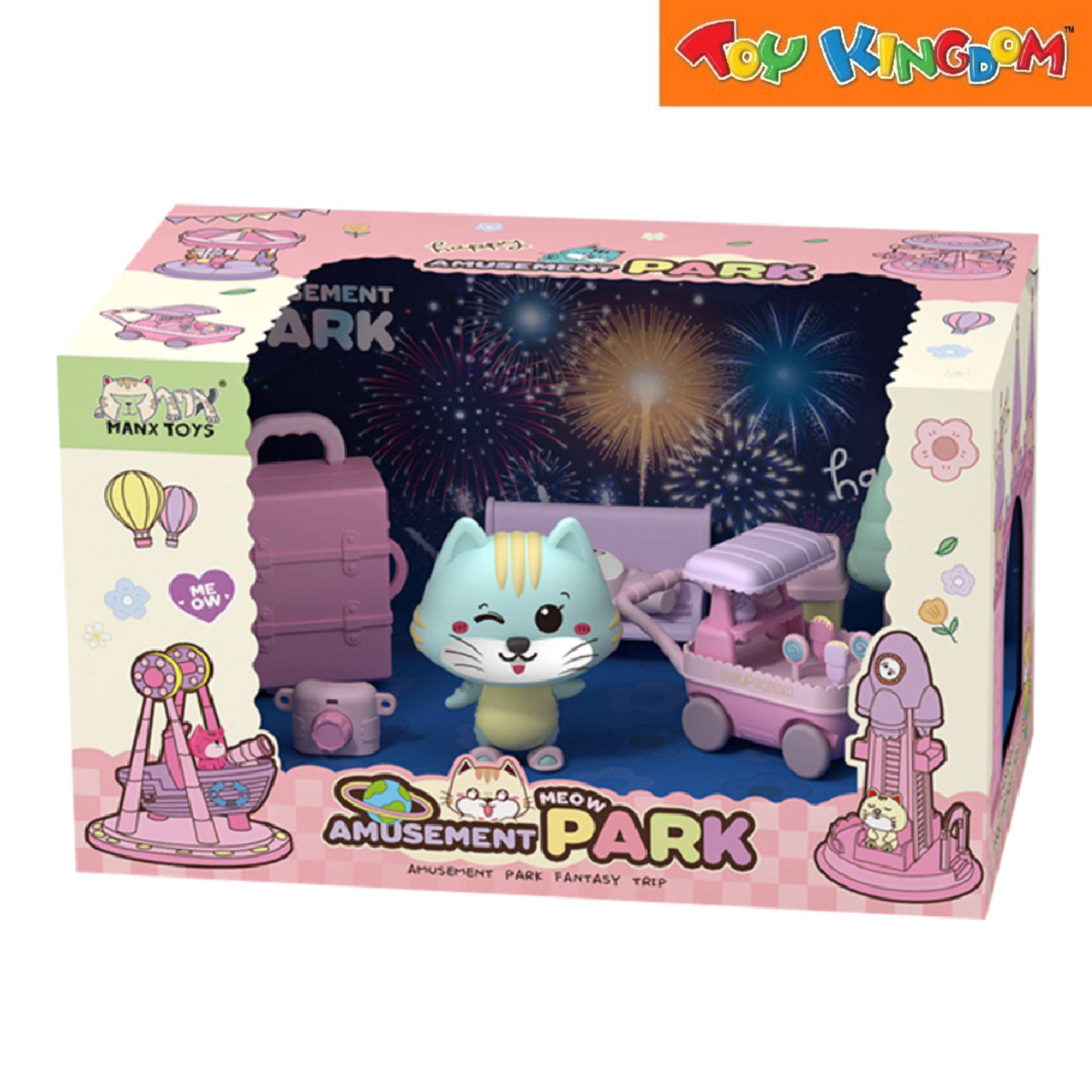 Meow Amusement Park Fantasy Trip Ice Cream Cart Mini Figures