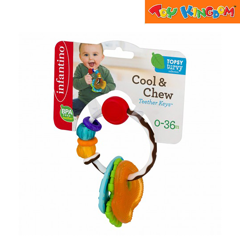 Infantino Teether Keys Cool & Chew – Toy Kingdom
