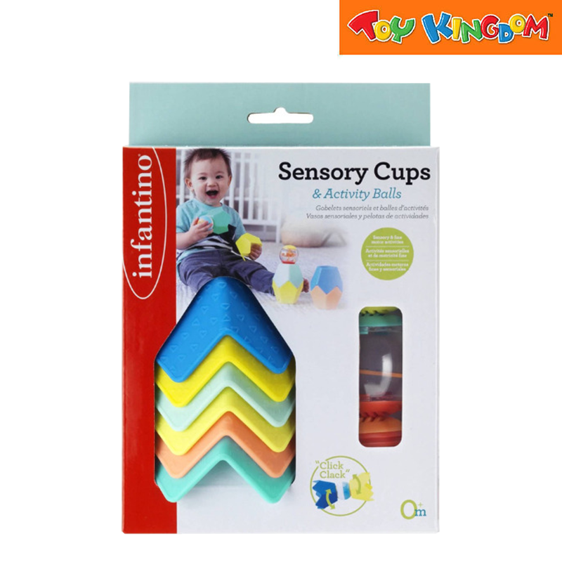 Infantino Sensory Cups & Activity Balls Set | Toy Kingdom