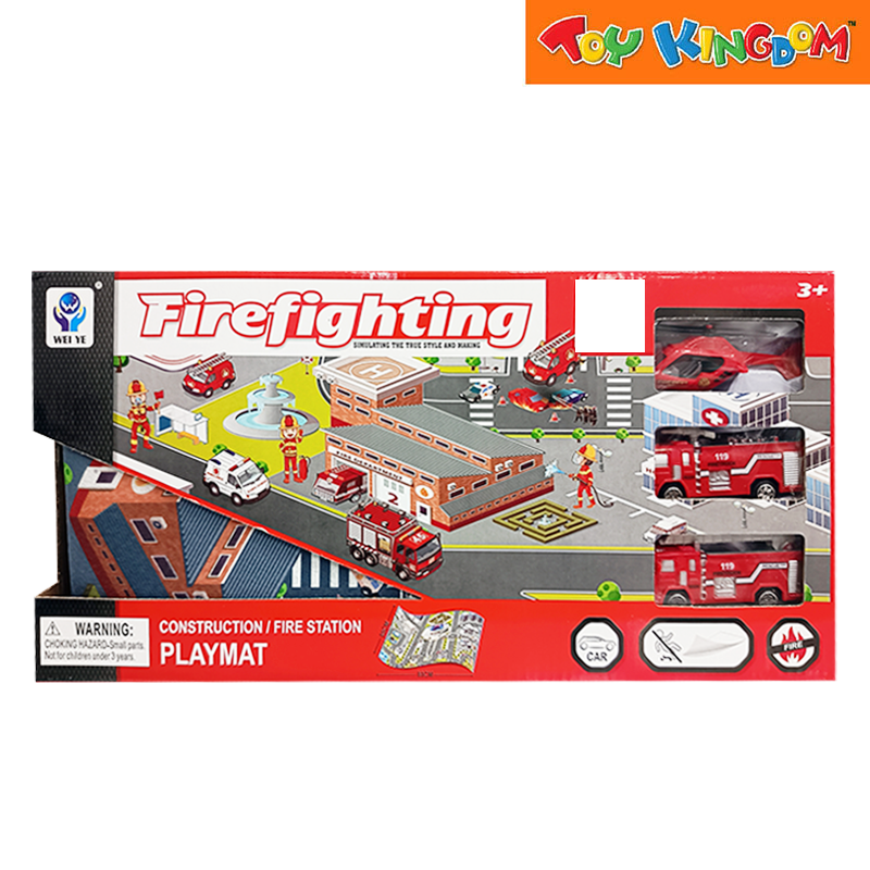 Fire Fighting Playmat Set – Toy Kingdom