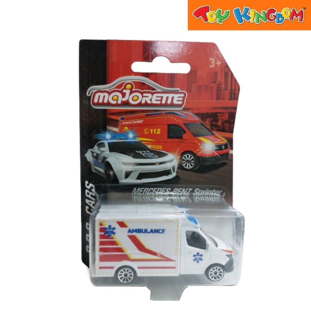 Majorette SOS Cars Mercedes-Benz Sprinter Ambulance Vehicle – Toy Kingdom