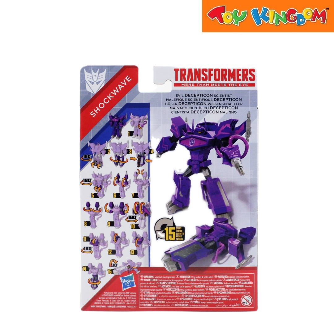 Transformers Gen Authentics Alpha Shock Wave Action Figure