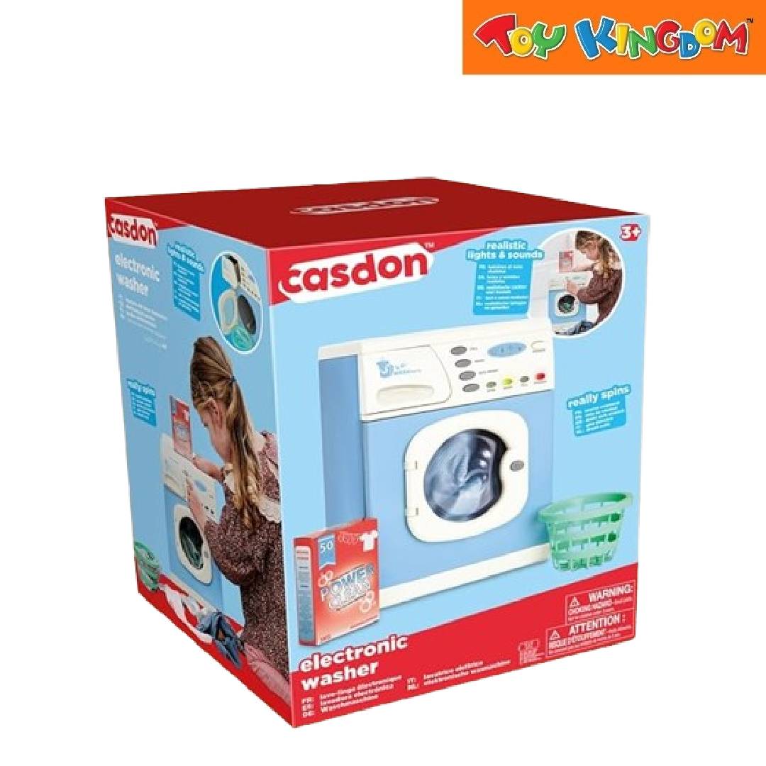 Casdon Electronic Washer Washing Playset | Toy Kingdom