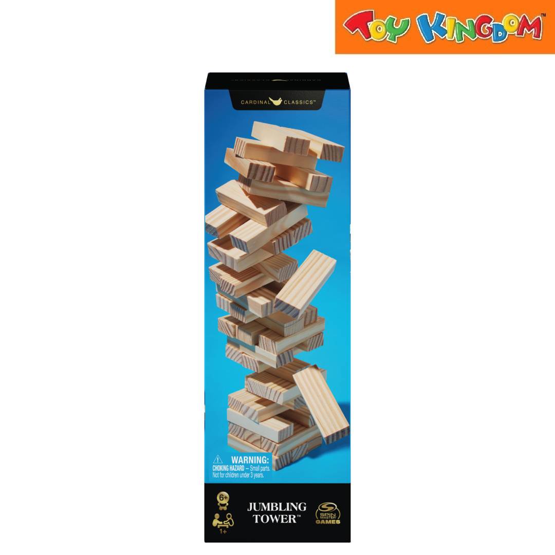 Spin Master Games Cardinal Classics Jumbling Tower – Toy Kingdom