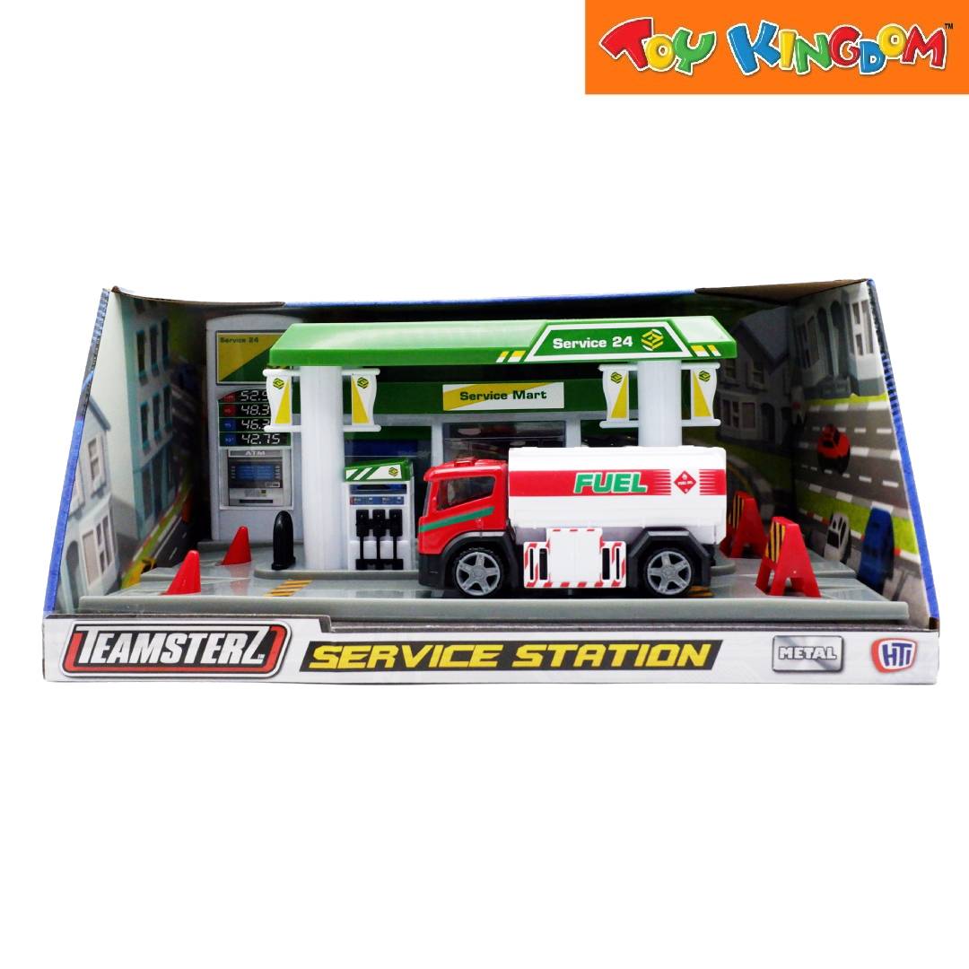 Teamsterz Service Station Fuel Tanker Playset – Toy Kingdom