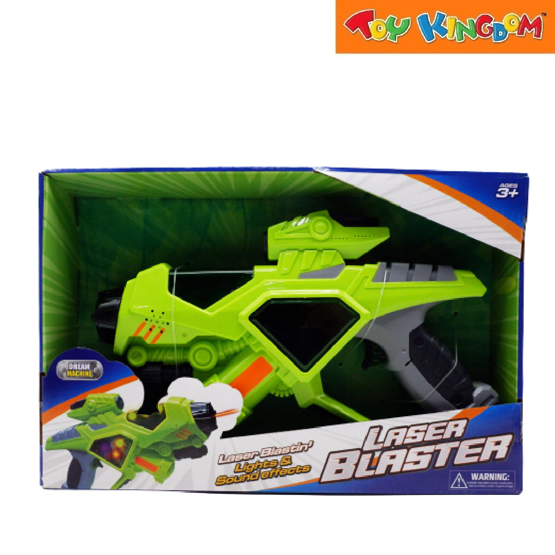 Dream Machine Green Laser Blaster Toy | Toy Kingdom
