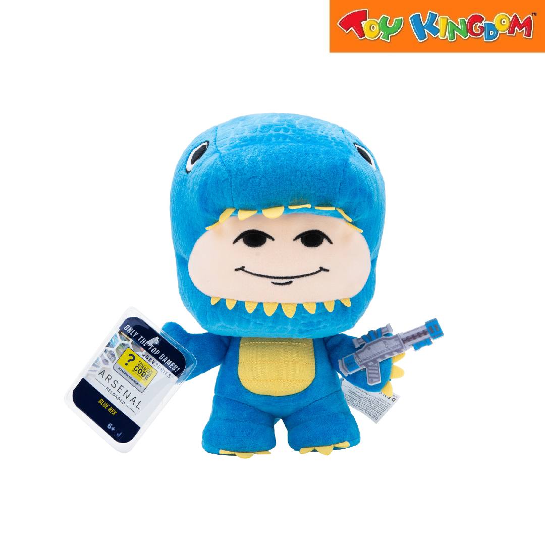 Dev Series Blue Rex Collector Plush | Toy Kingdom