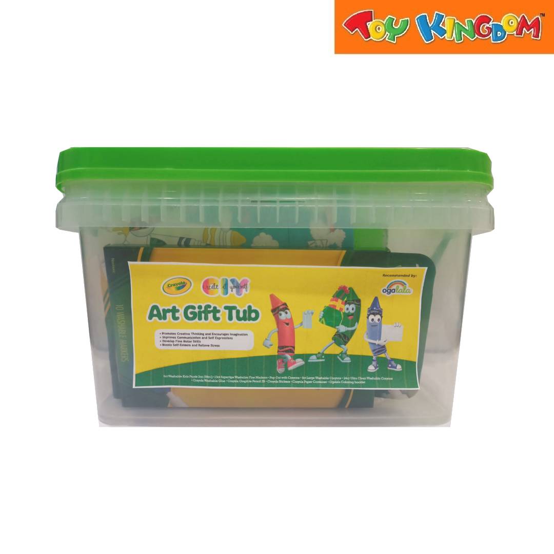 Crayola Art and Crafts Gift Tub | Toy Kingdom