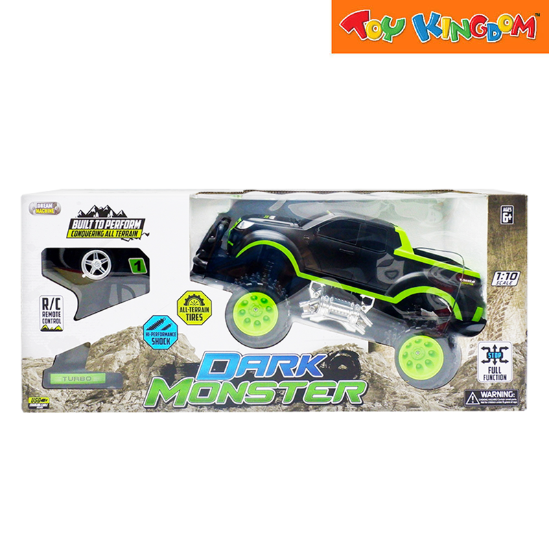 Dream Machine 1:10 RC Dark Monster | Toy Kingdom