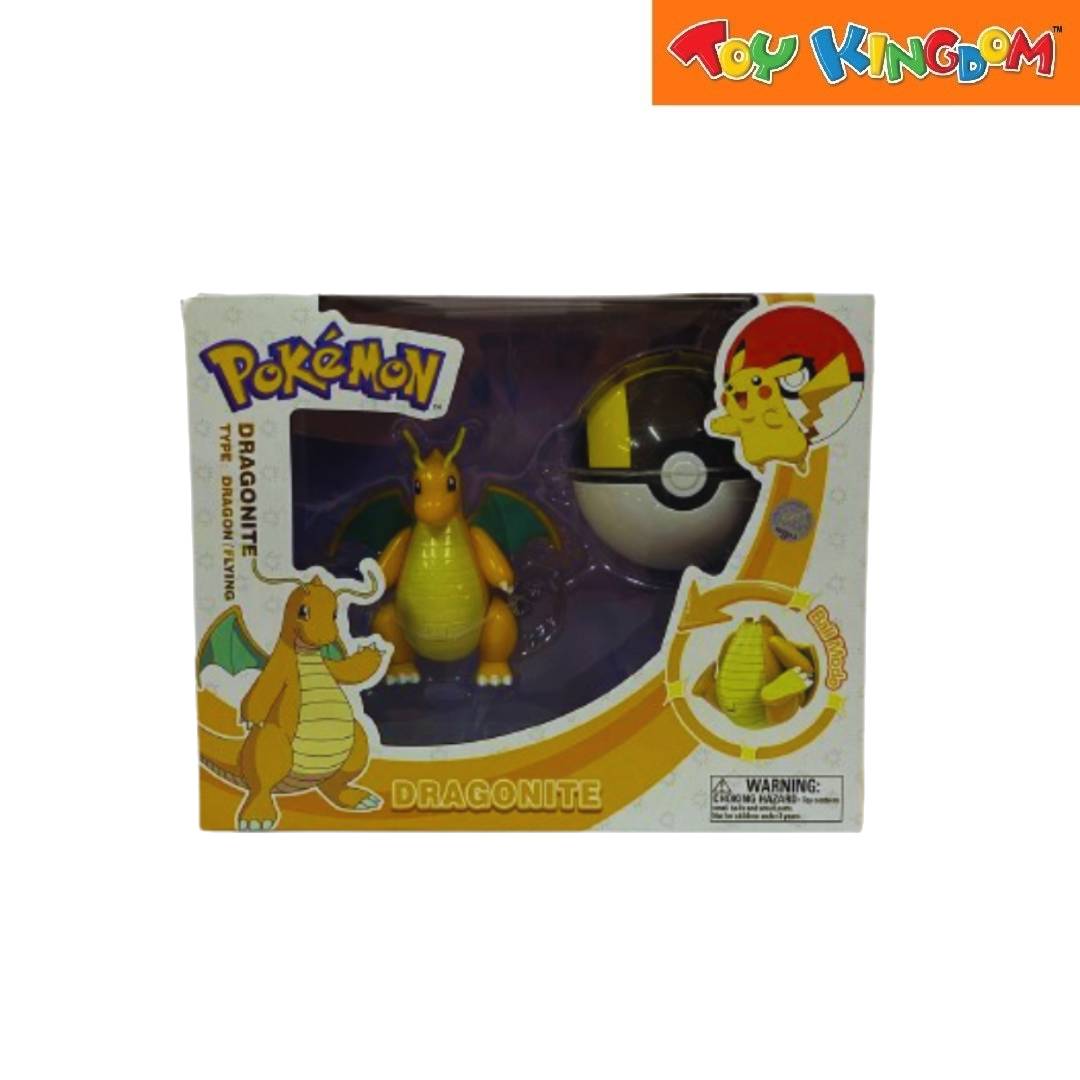 Pokemon Type Dragon Flying Dragonite Action Figures | Toy Kingdom