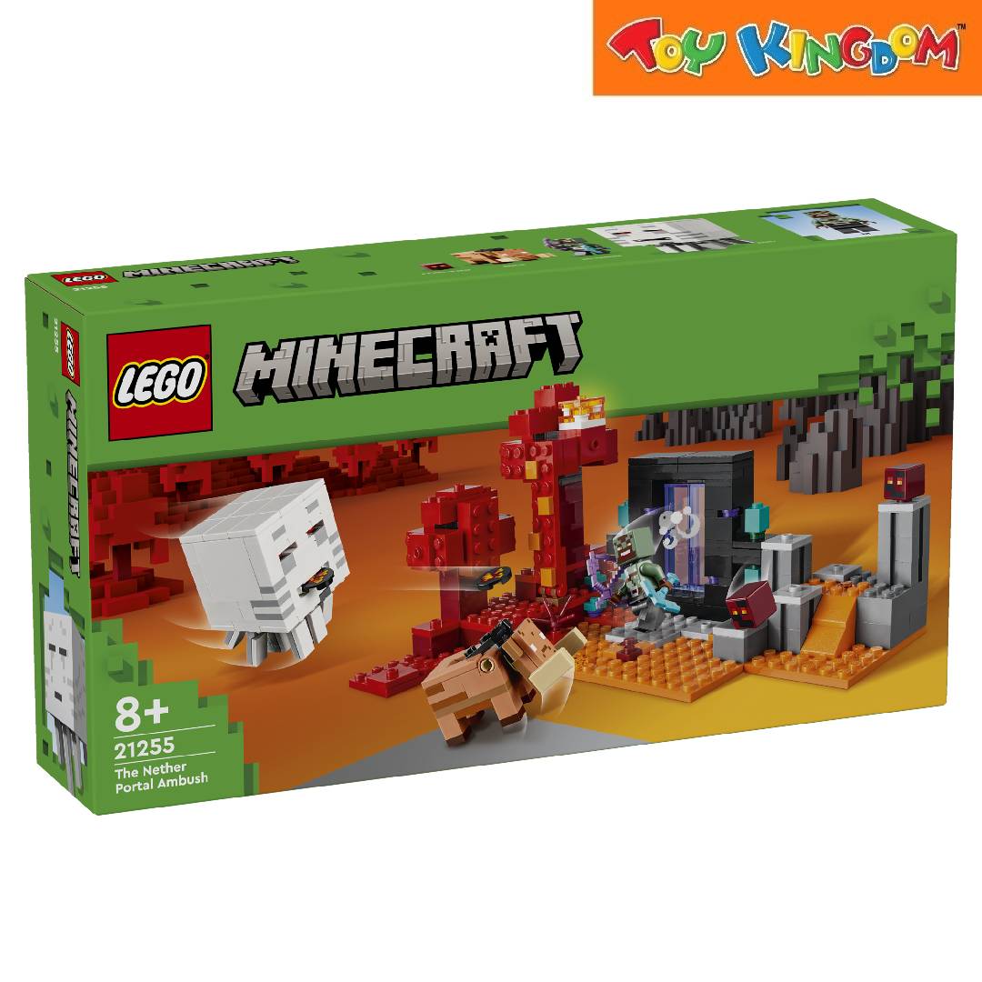 Lego 21255 Minecraft The Nether Portal Ambush Blocks | Toy Kingdom