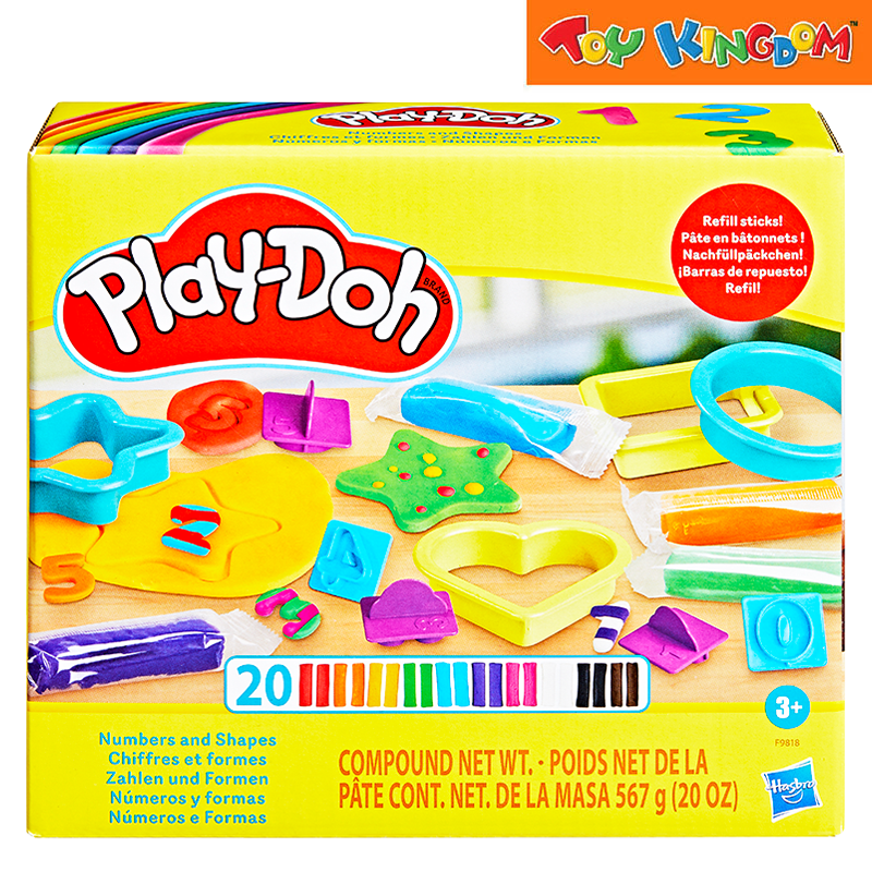 Play-Doh Numbers And Shapes | Toy Kingdom