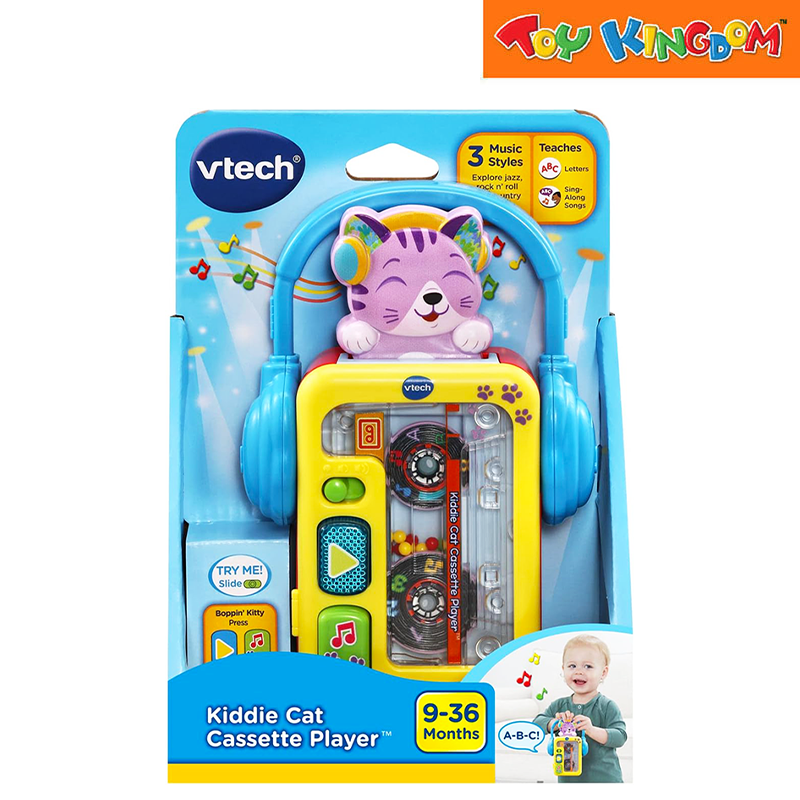 VTech Kiddie Cat Cassette Player | Toy Kingdom