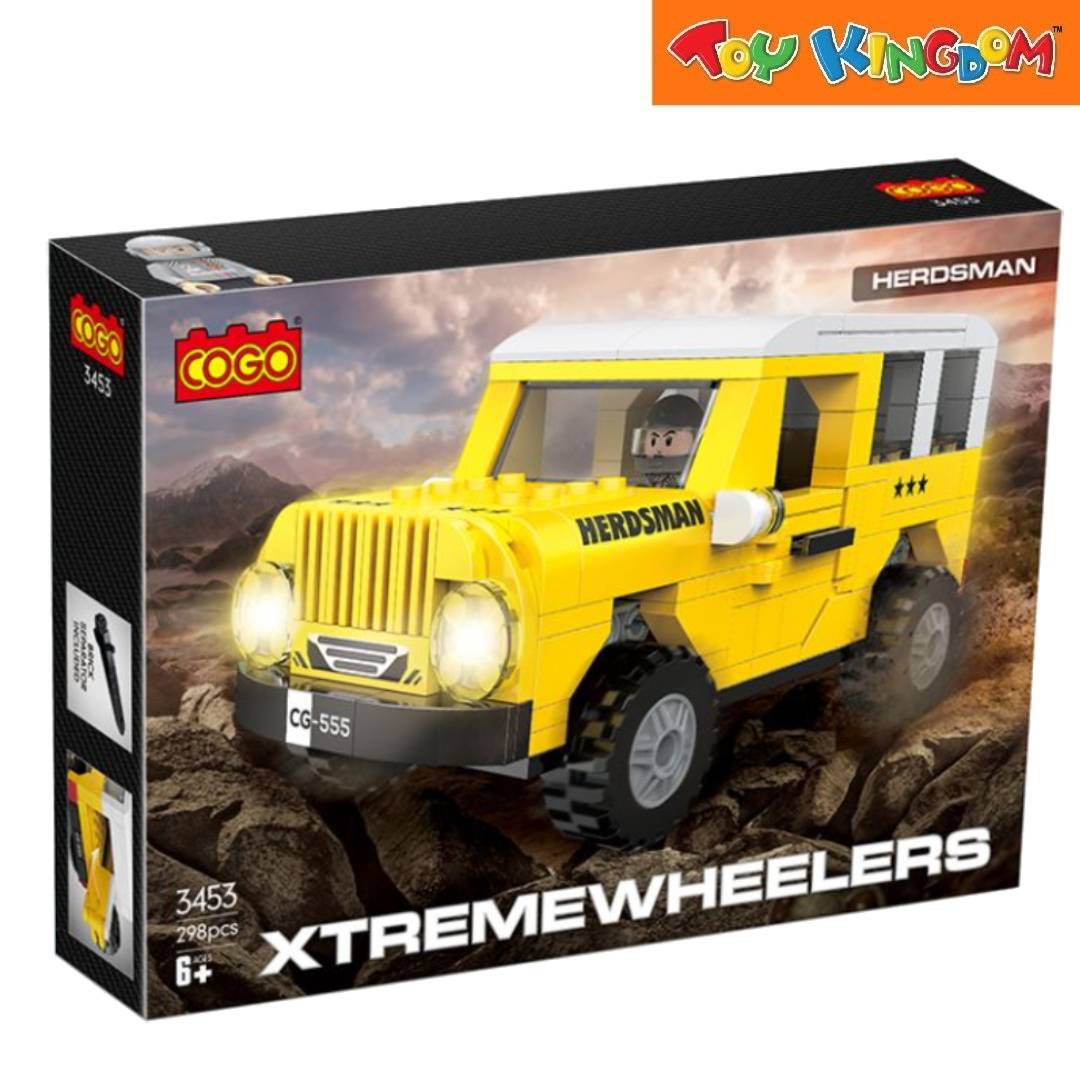 Cogo Herdsman Xtreme Wheelers 298pcs Building Set | Toy Kingdom