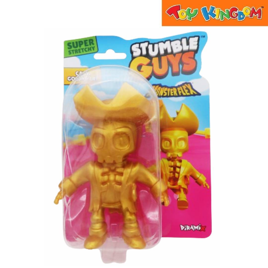 Diramix Monsterflex Stumble Guys S1 Capt. Goldheart Action Figure