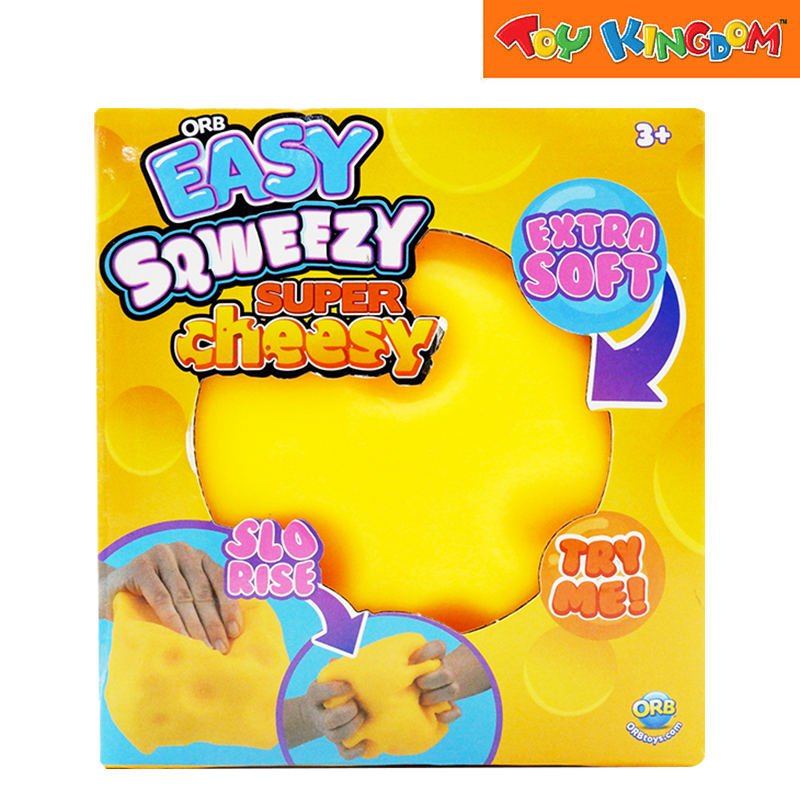 ORB Easy Sqweezy Super Cheesy | Toy Kingdom