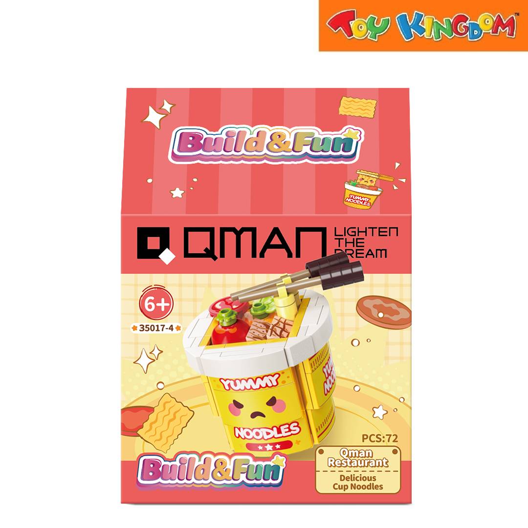 Keeppley Qman Restaurant Delicious Cup Noodles Build & Fun Food