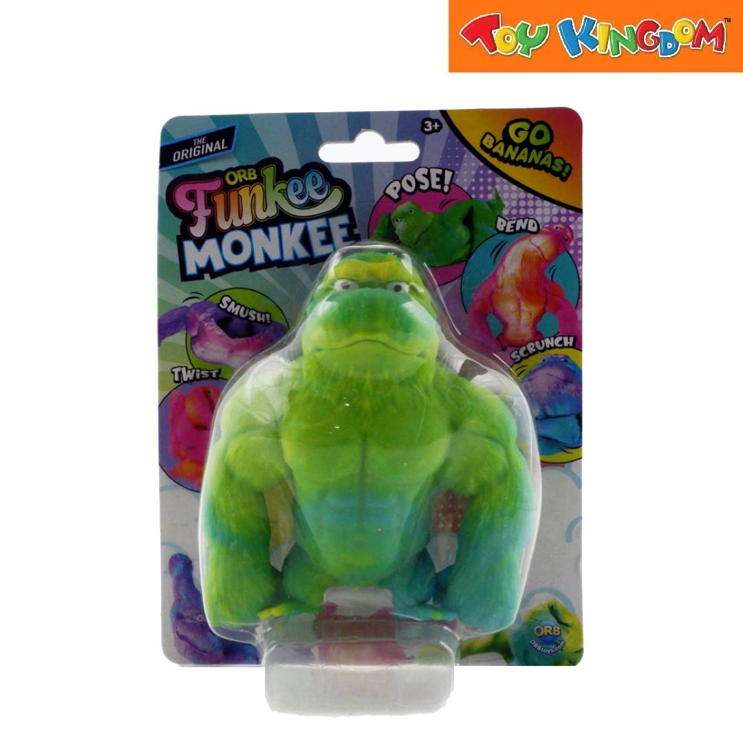 Orb Funkee Monkee Green Mega Squishy Toys | Toy Kingdom