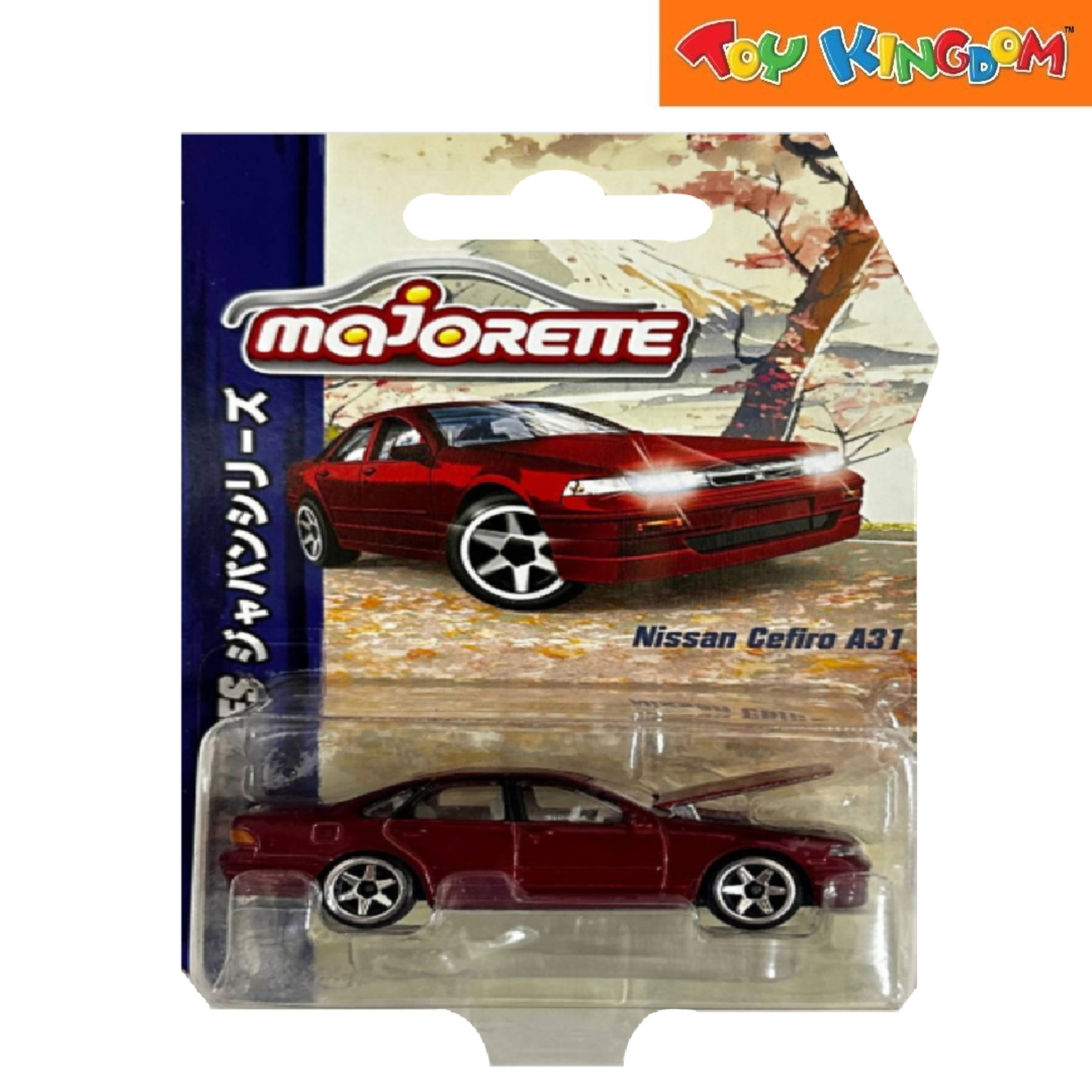 Majorette Nissan Cefiro Red Japan Series Premium Cars | Toy Kingdom