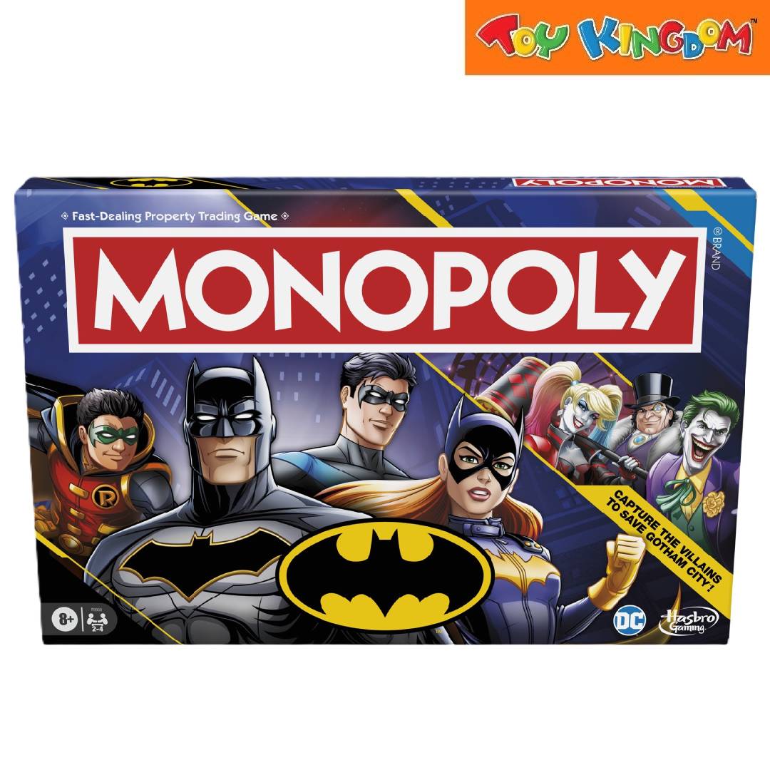 Hasbro Gaming Monopoly Batman Board Game | Toy Kingdom