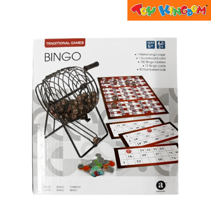 Ambassador Cage Bingo Traditional Games | Toy Kingdom