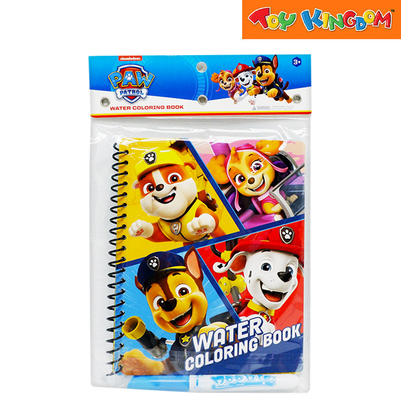 Paw Patrol Magic Water Coloring Book | Toy Kingdom