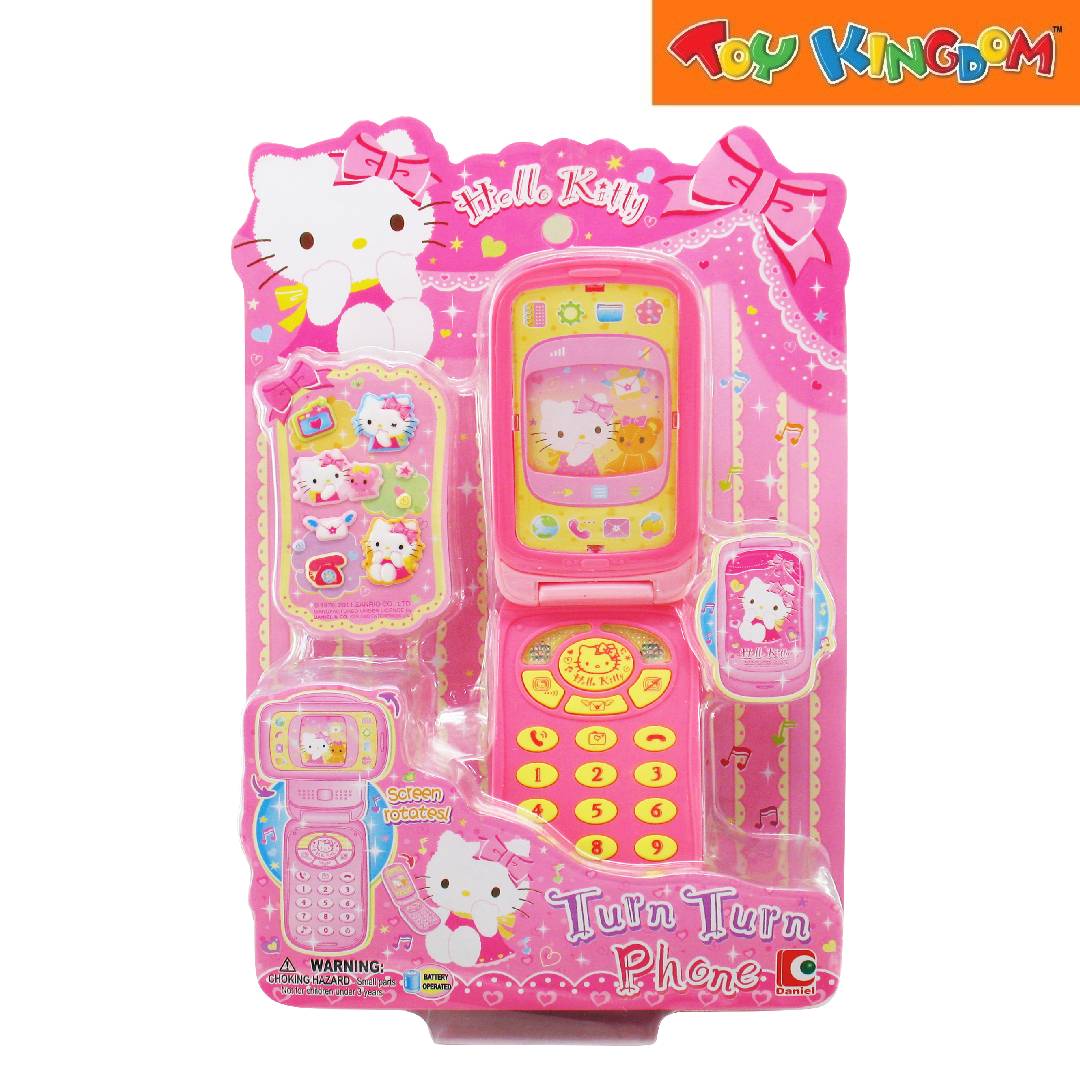 Sanrio Hello Kitty Turn Turn Phone With Screen Rotates Playset – Toy ...